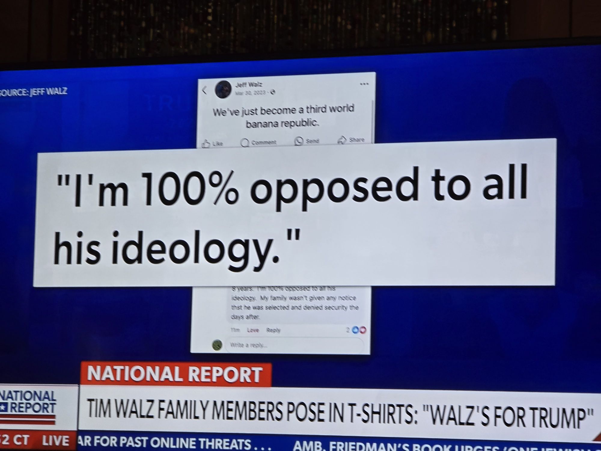 Walz’s Family Endorses Trump – pastorwardclinton